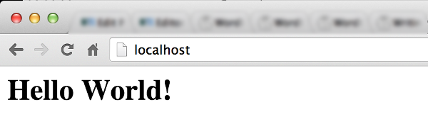 Setting a Local Web Server on Windows, Mac and Linux - | GeekyHarsha.in