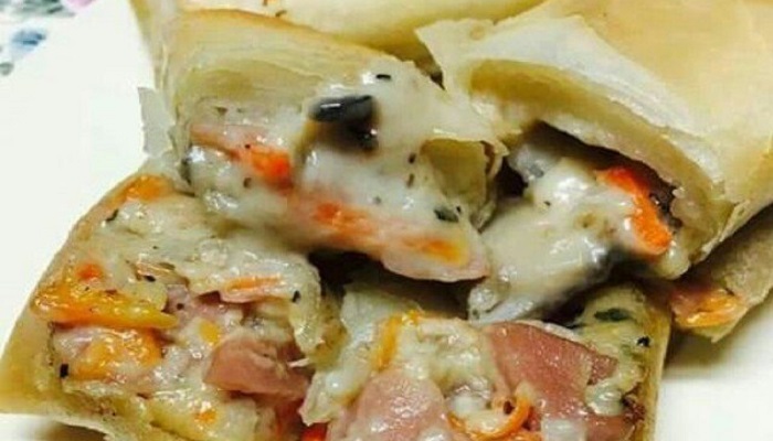 Resepi Popia Carbonara