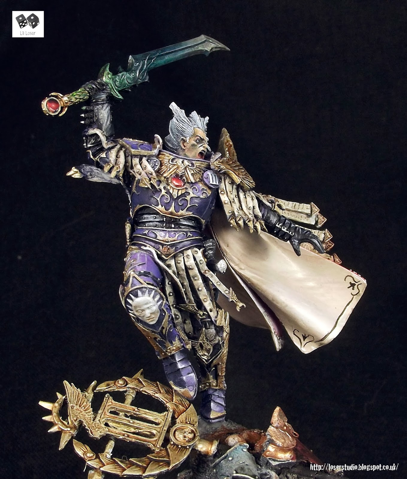 The Phoenician Fulgrim, Primarch of the Emperor's Children, Third ...