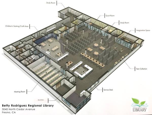 Betty Rodriguez Regional Library: How to Grow a Library: Photos