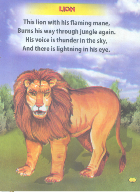 funny kids poems: where do lions li......