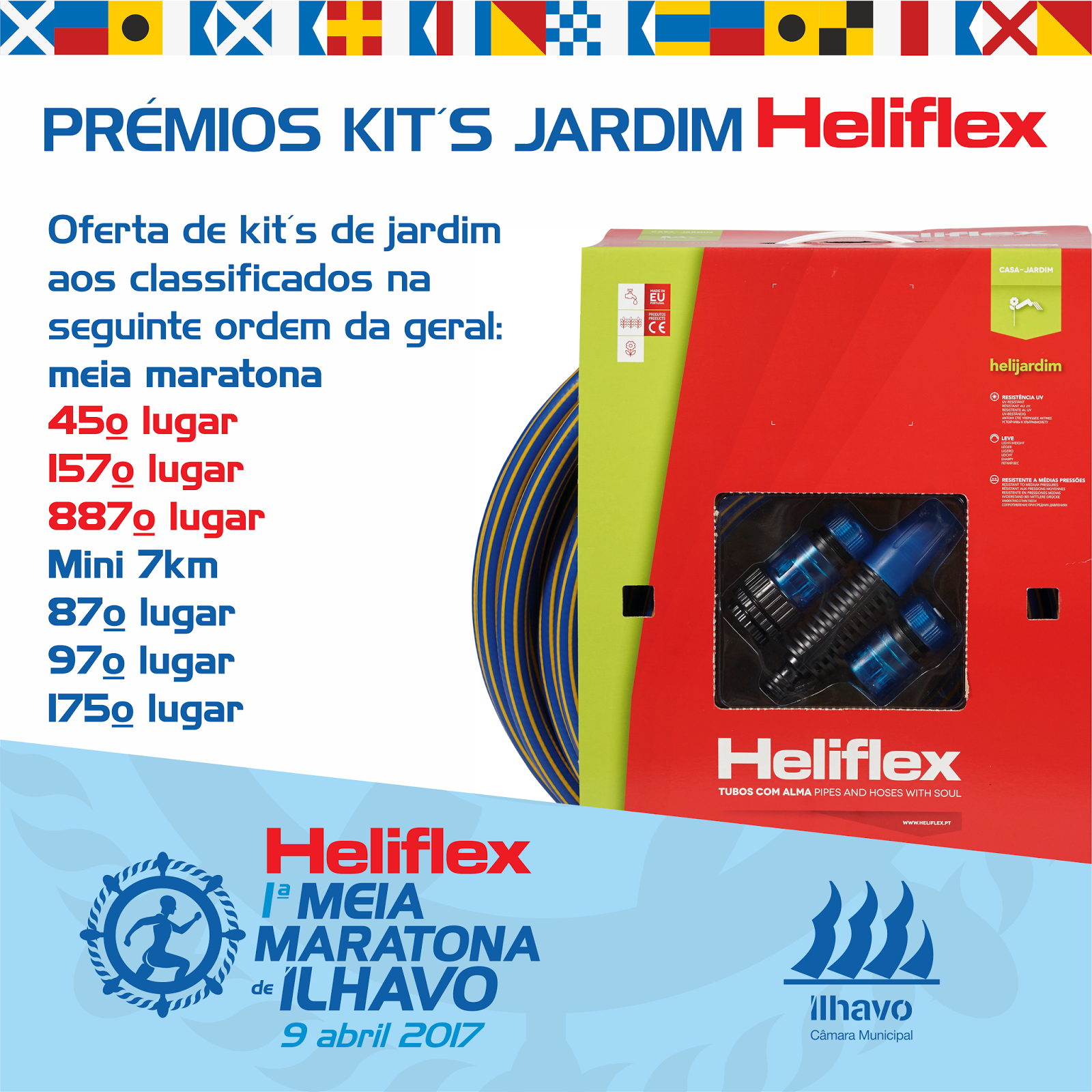 Prémios Heliflex na Heliflex 1ª Meia Maratona de Ílhavo