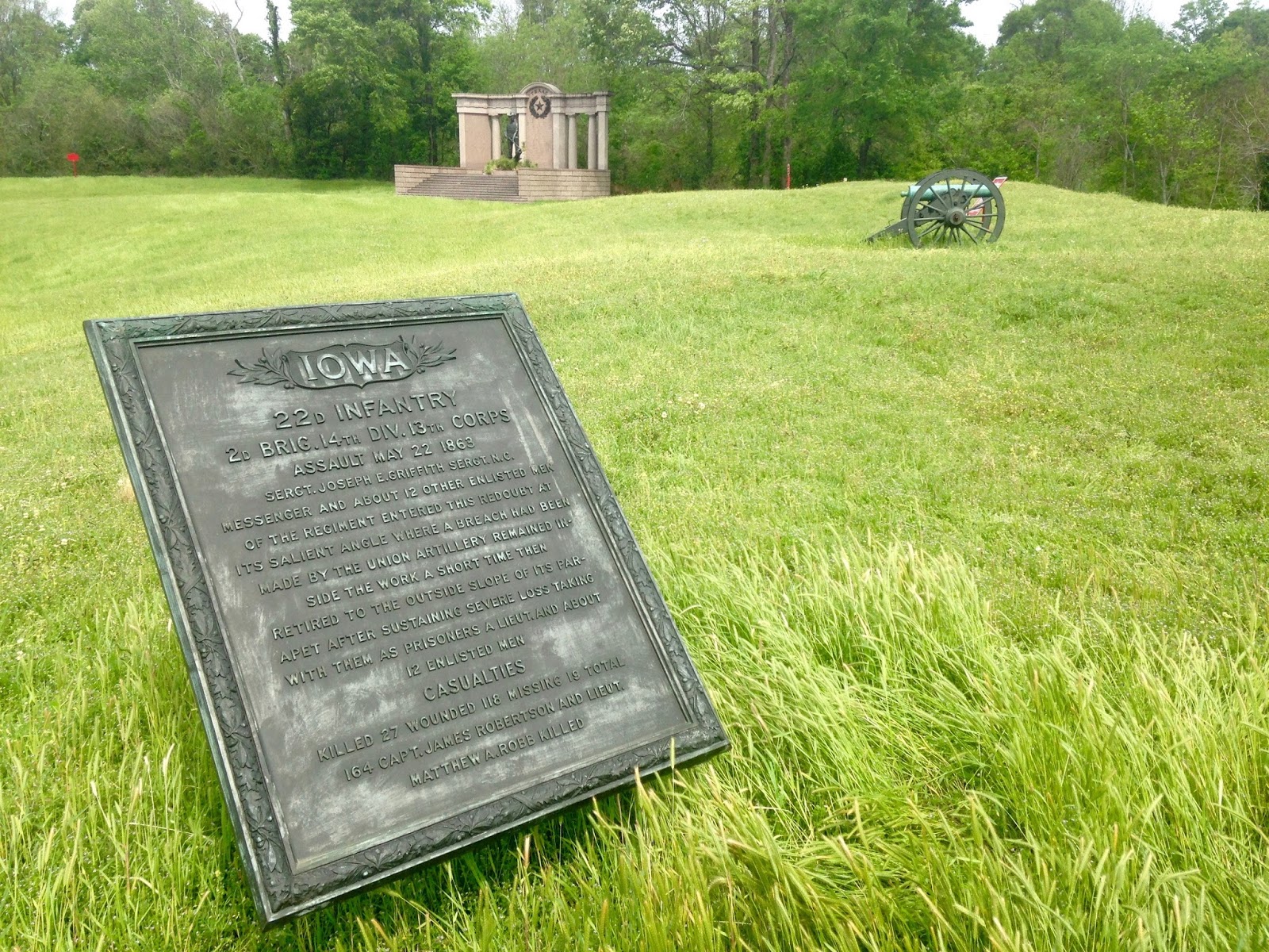 of Battlefields and Bibliophiles: Returning to Vicksburg's Stockade ...