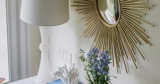 Glam Gold Sunburst Mirrors for Coastal Style Living