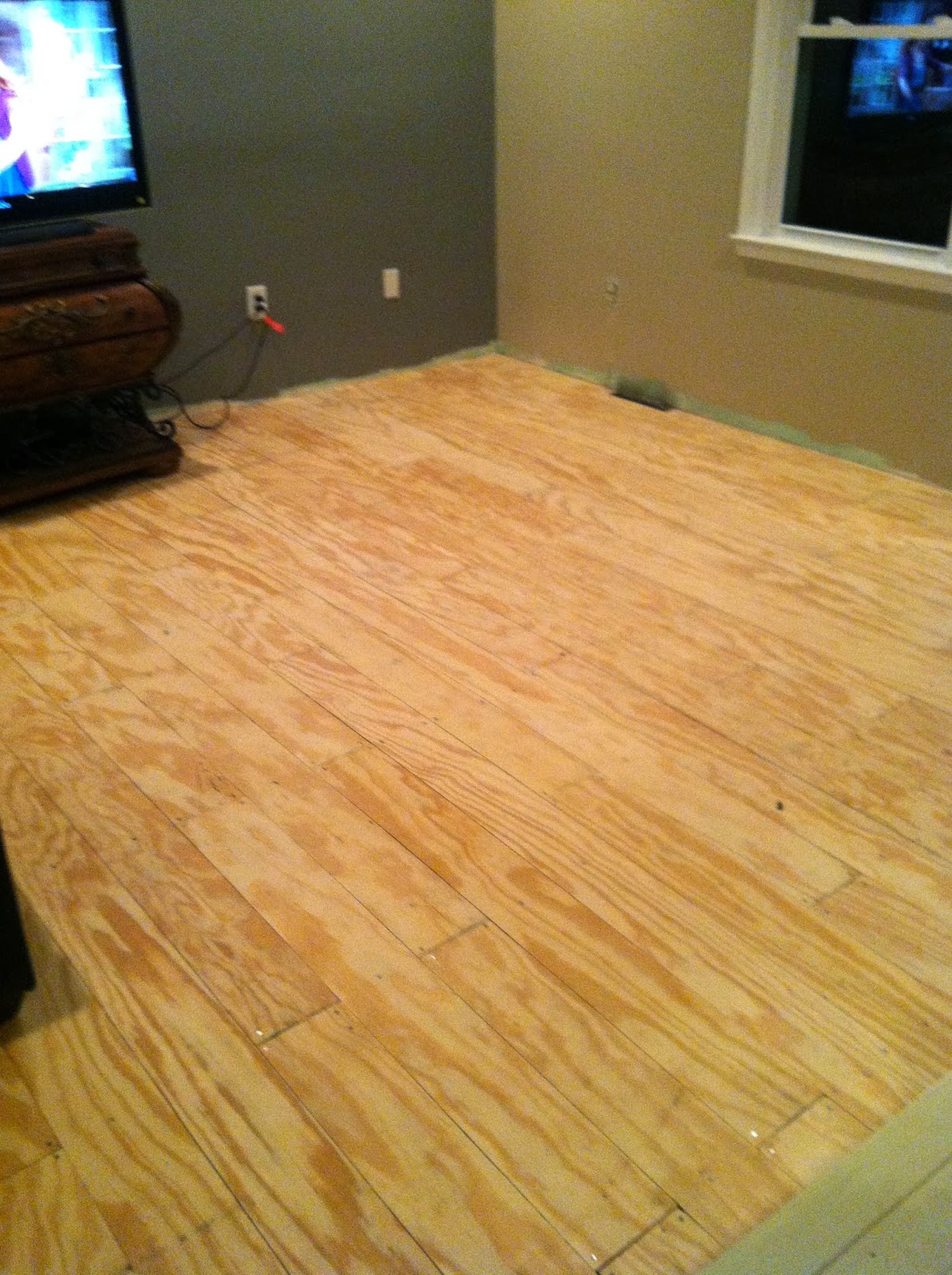 Bohall Blessings: Plywood Floor DIY