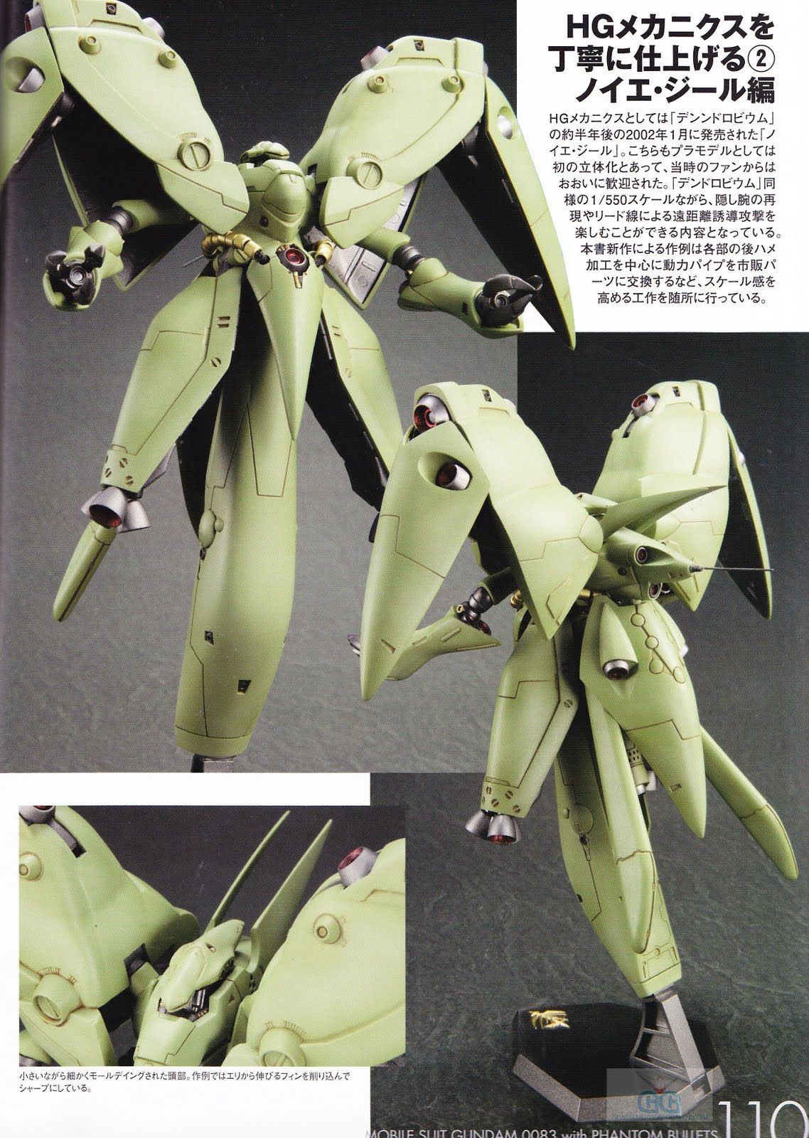 GUNDAM GUY: AMX-002 Neue Ziel - Mobile Suit Gundam 0083 w/ Phantom ...
