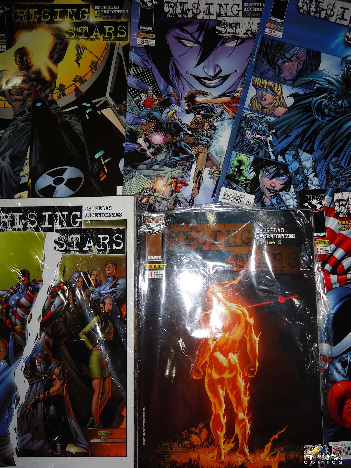 ZONA FRANCA COMICS: RISING STAR - ESTRELAS ASCENDENTES