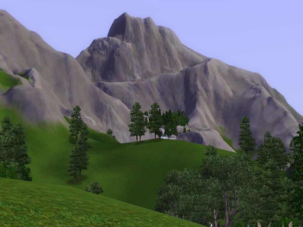 Sims 3: Scenery Pictures: Sunset Valley: Mountain