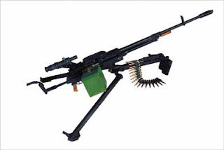 Russian 12.7-mm Heavy Machinegun NSV/NSV-T