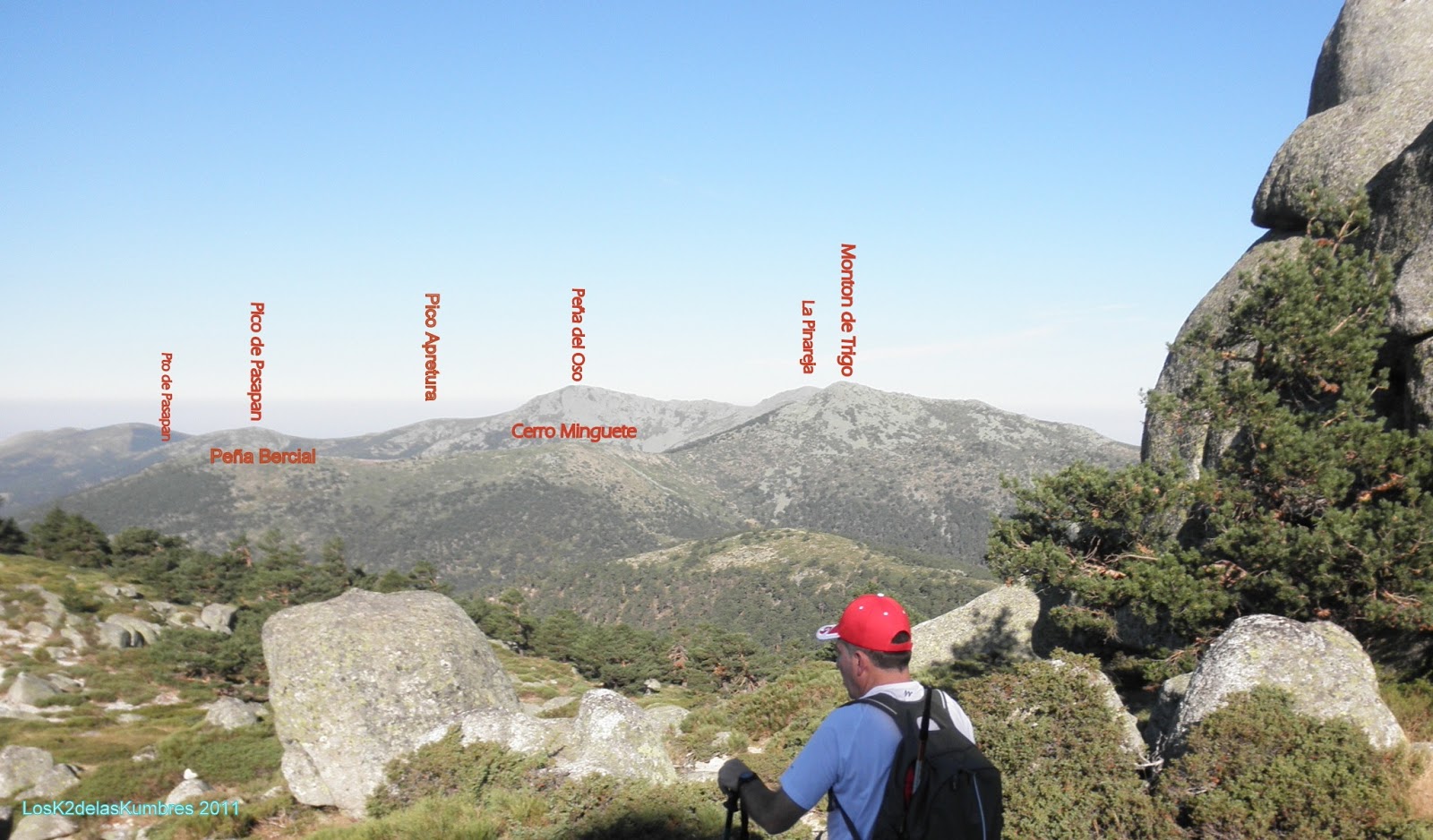 Siete Picos ruta Circular 2.138 m