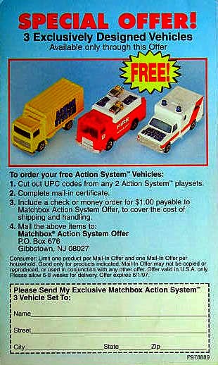 DieCast Chile: Catálogo Matchbox 1996