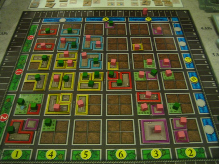 Hiew's Boardgame Blog: Urban Sprawl