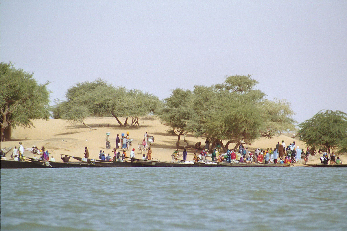 Chamalelie: Niger River and Sahara
