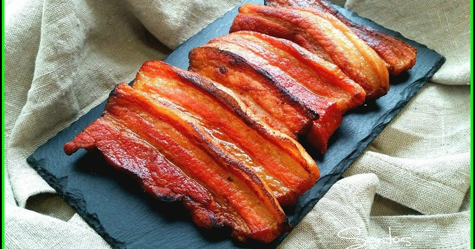 Las Tentaciones De Los Santos: PANCETA ADOBADA FRITA