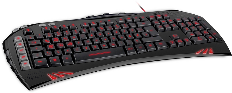 ANDREA SOFTWARE BLOG: Recensione: Speedlink Virtuis Advance Gaming Keyboard