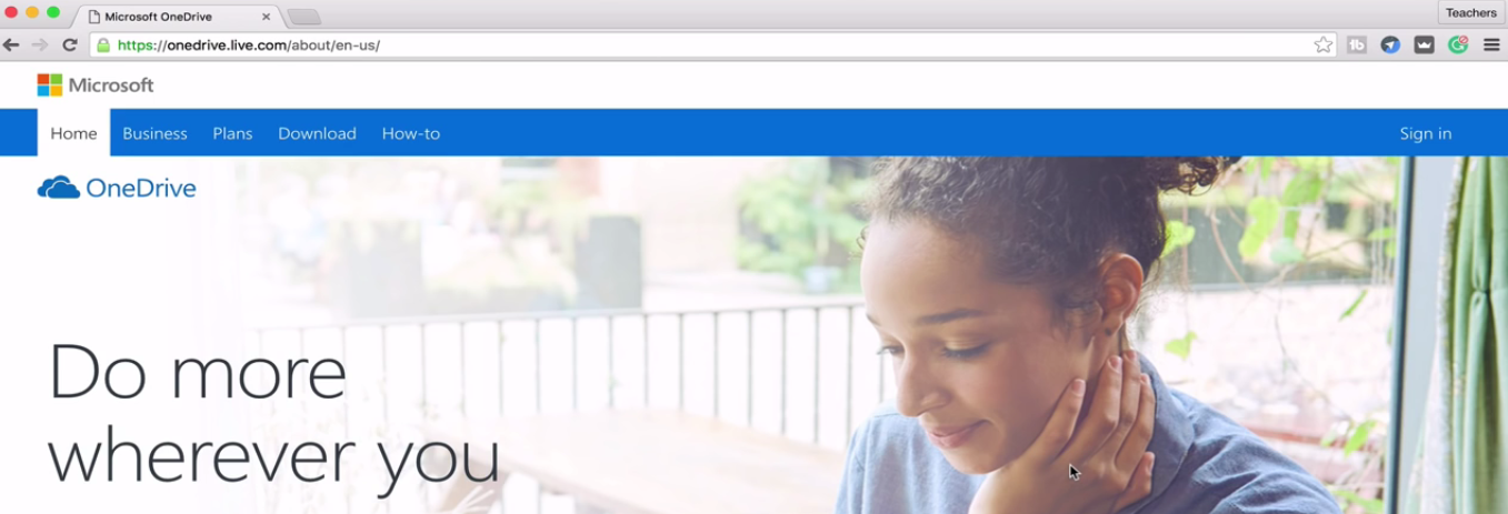 Almacenamiento en la nube (OneDrive)