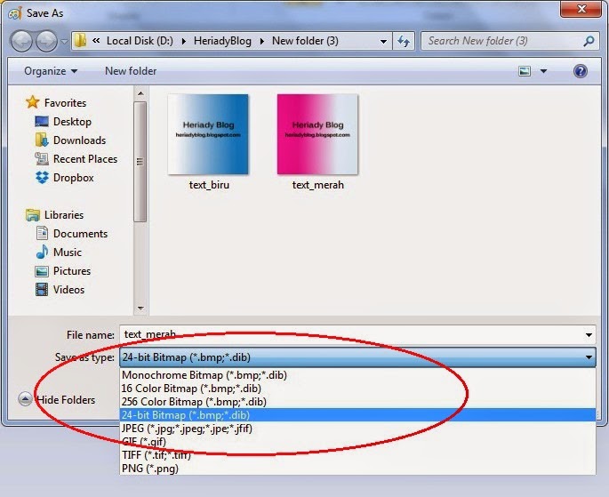 heriady blog: Membuat File Bitmap 24 Bit