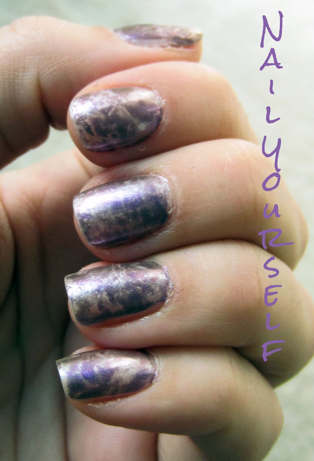 Nail Yourself Week 8 Cling Wrap Technique nail-yourself-week-8-cling-wrap-technique
