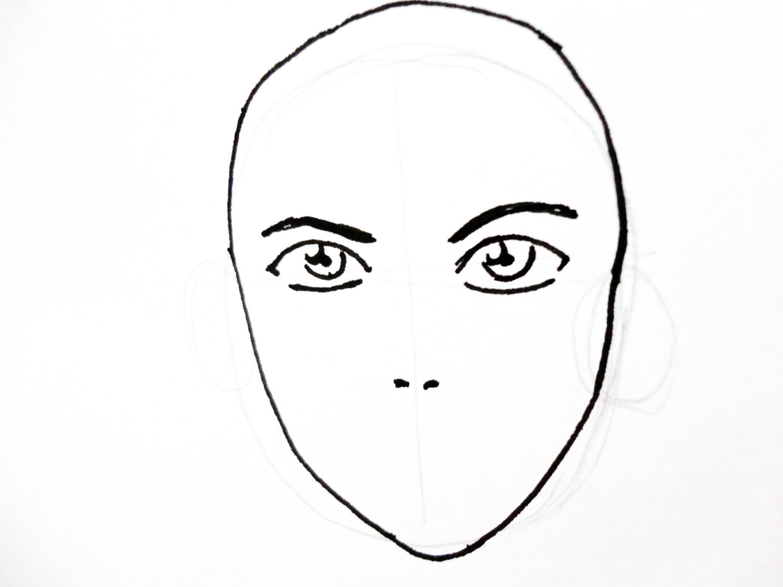 Cartoon party: Drawing face