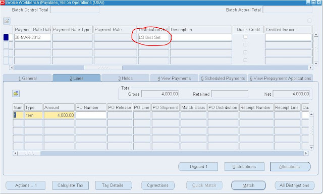 Oracle Apps Knowledge Hub: Oracle AP Invoice Setup