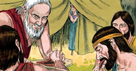 DID ABRAHAM TALK WITH JESUS?