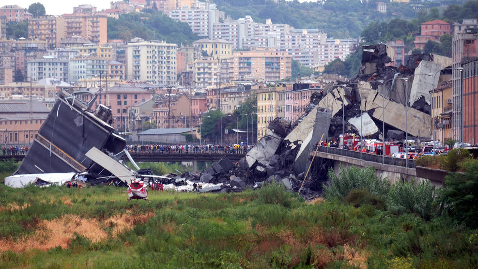 Just A Car Guy: 22 dead as a result of the ( Morandi ) main highway ...
