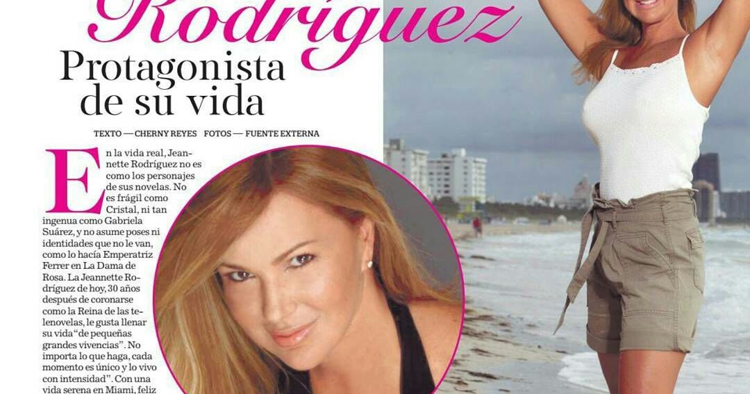 Amigos de Jeannette: ENTREVISTA: "Jeannette Rodríguez, protagonista de ...