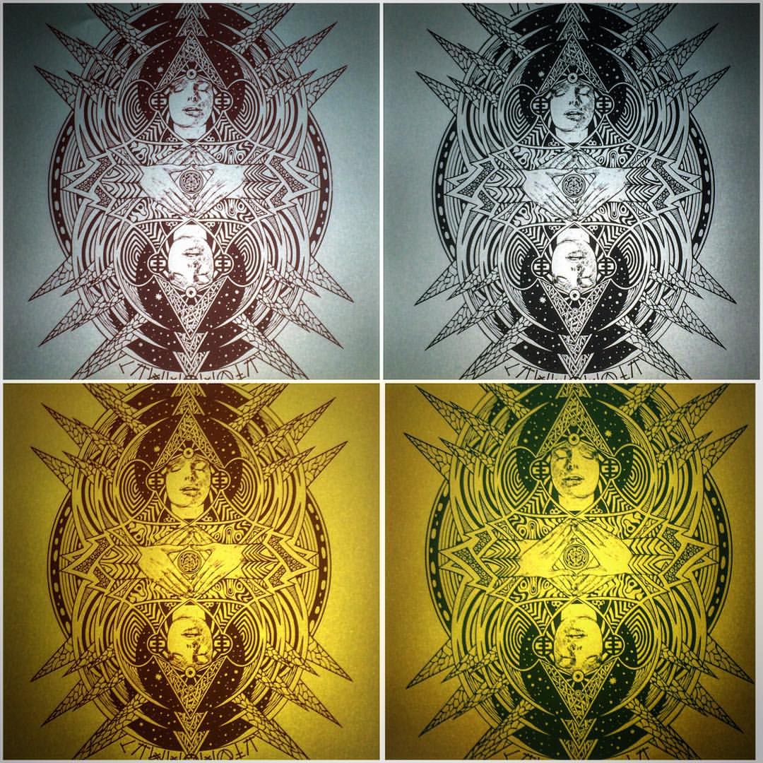 INSIDE THE ROCK POSTER FRAME BLOG: Malleus Ufomammut Ecate Tour Poster ...