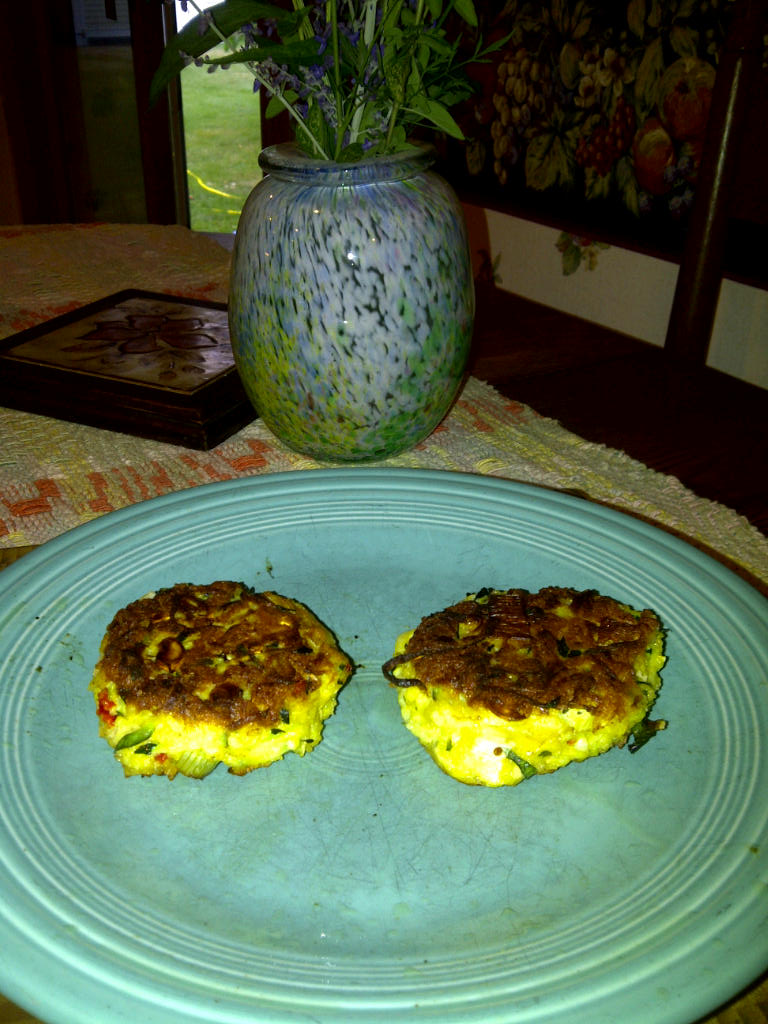 Three Siblings In The Kitchen: Grated Zucchini Patties