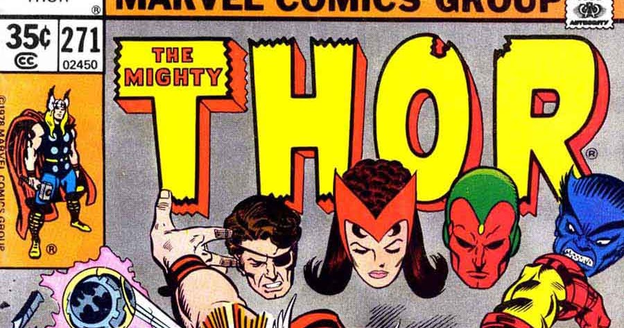 Thor #271 - Walt Simonson art & cover - Pencil Ink