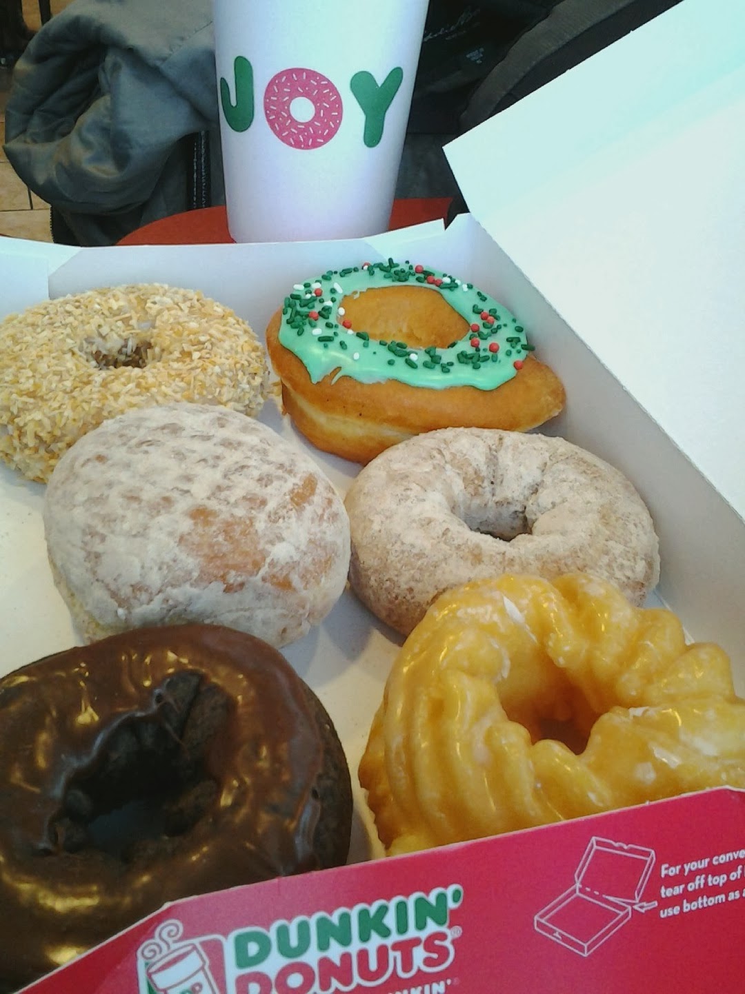 A New Chapter: Donuts in a snow storm.