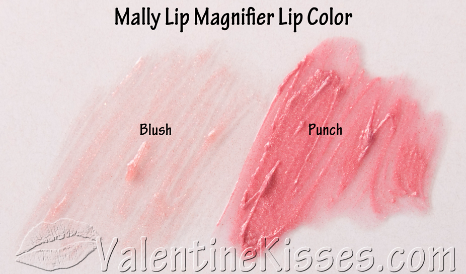 Valentine Kisses: Mally Lip Magnifiers in Punch and Blush - pics ...