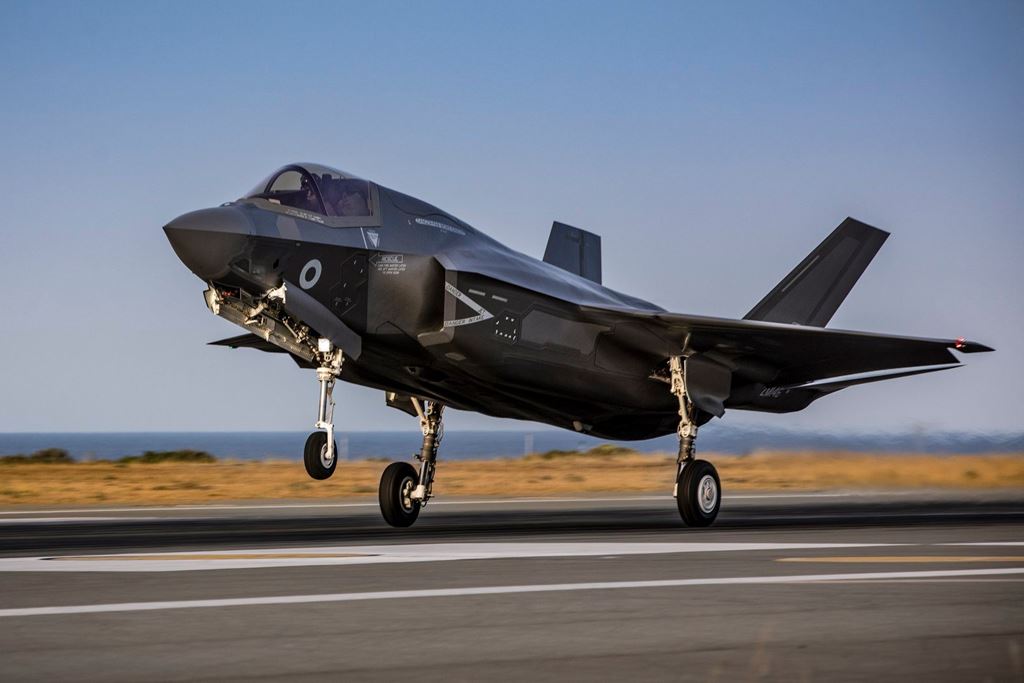 RAF F-35 stealth fighters arrive in Cyprus - Blog Before Flight ...