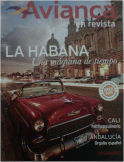Sección Viajar: Revista Avianca Publicación Marzo
