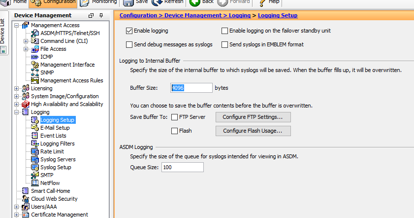 Share the knowledge: What is the default logging buffer size in memory ...