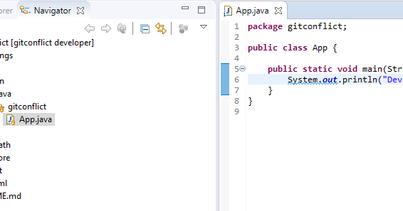 How To Resolve Git Merge Conflict From Eclipse ~ Java And Python Tech