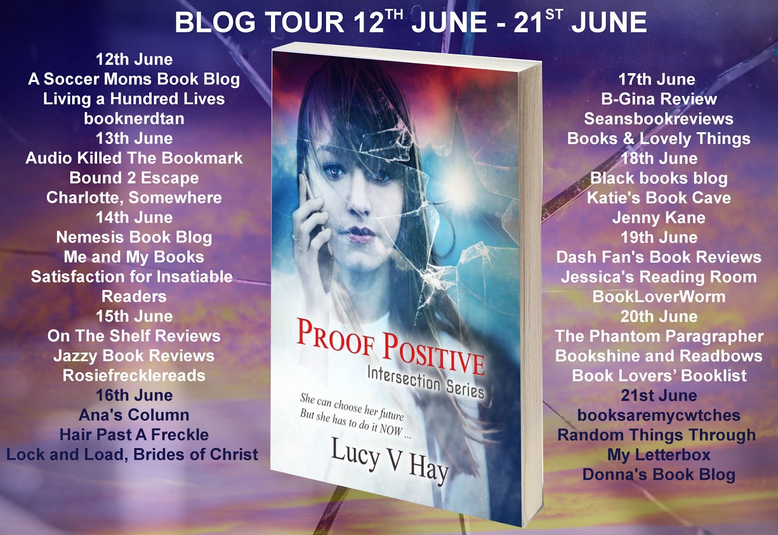 Proof Positive by Lucy V. Hay #BookReview #BlogTour