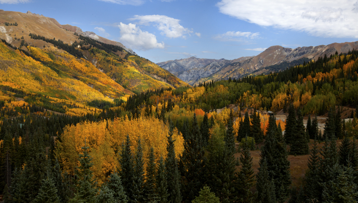 Ken Papaleo: X Marks the Shot: Colorado - Ouray Fall Colors - Red ...