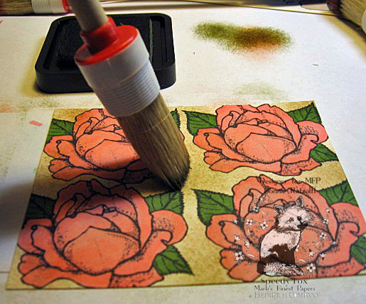 Stamping In The Light: Basic Color Stippling