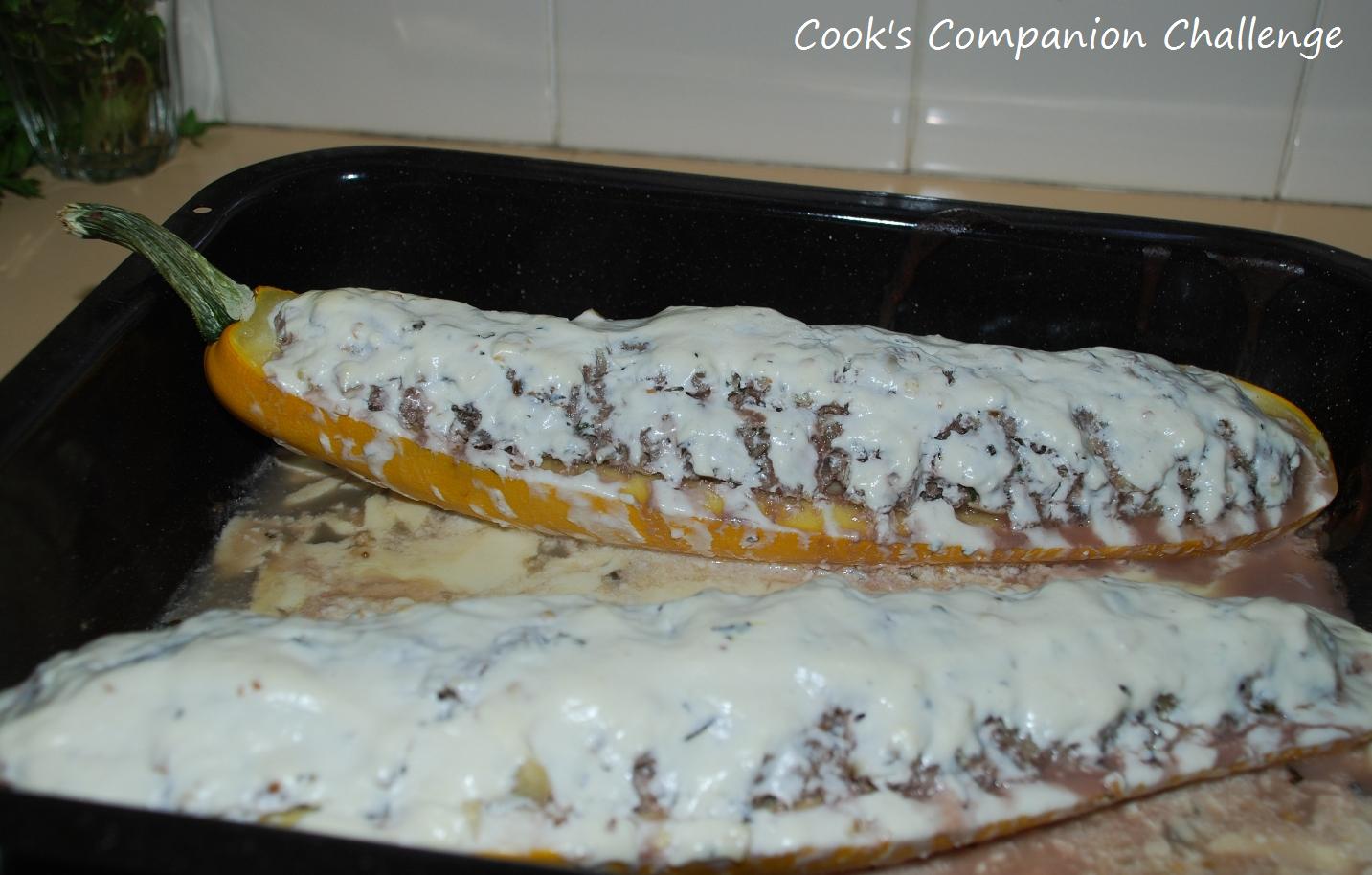 The Cook's Companion Challenge: 222/984 - Stuffed bush marrow with ...