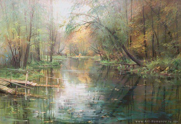 Roman Romanov, 1966 ~ Landscape painter | Tutt'Art@ | Pittura ...