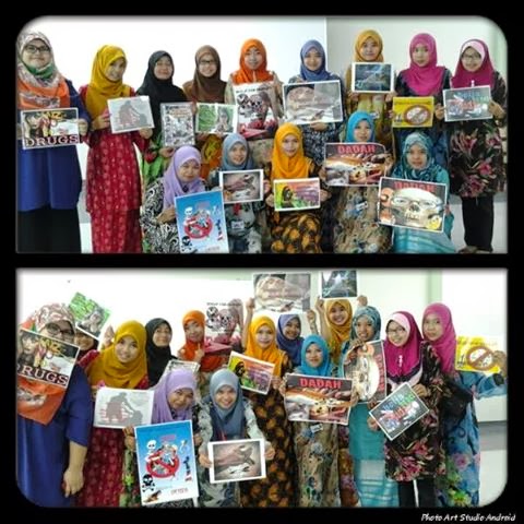 Persatuan Kerja Sosial UUM: Poster Anti-Dadah UUM
