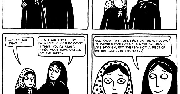 Read Persepolis 1, Section 18: The Shabbat, Page 139