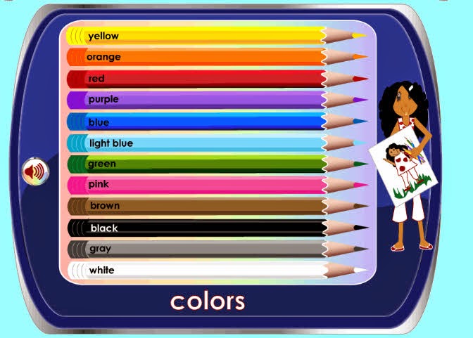 Four years old class: Colours