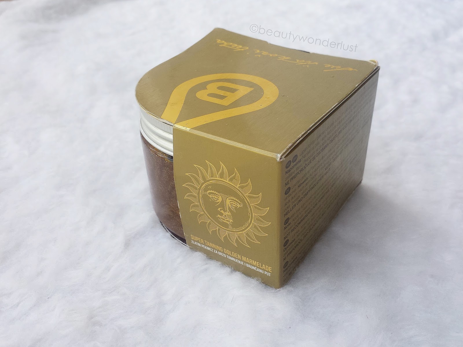 Biobaza Golden Sun super tanning golden marmelade