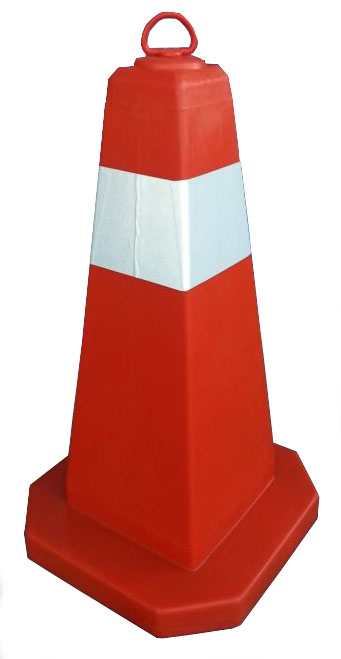 Flexijoint Industrial Marketing & Services: PE Square Traffic Ring Cone ...
