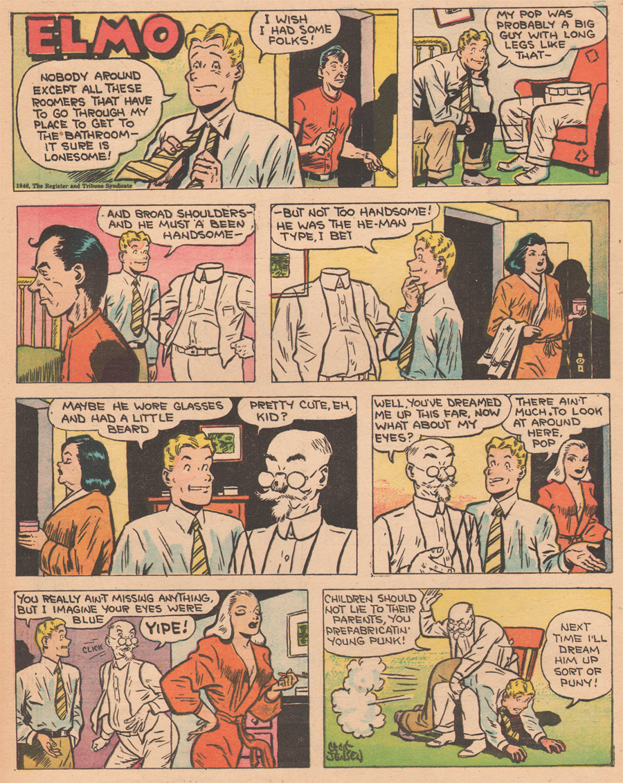 Screwball Comics: The Sexy Screwballism of Cecil Jensen's Elmo Comic ...