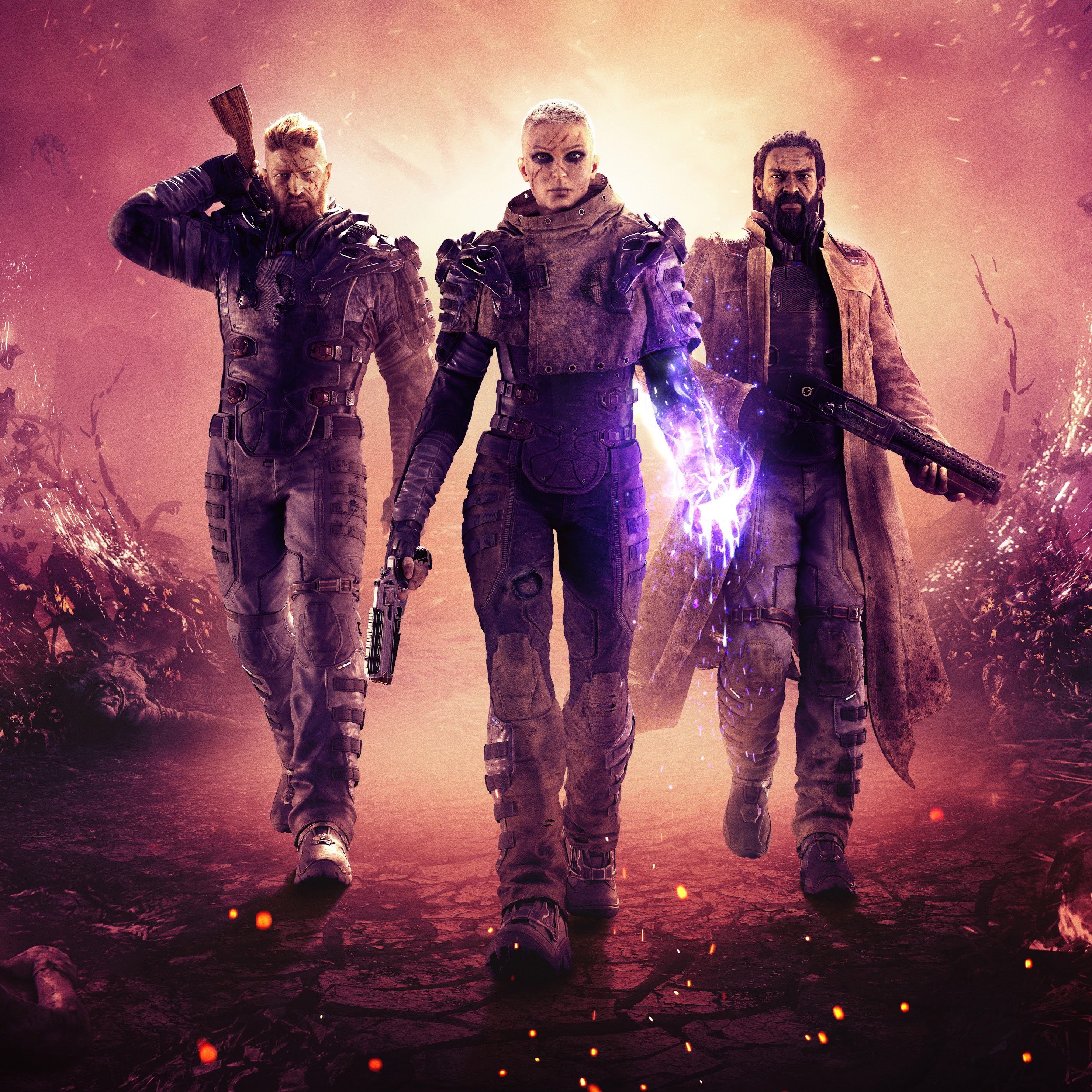 Outriders, Video Game, Characters, 8K, #5 Wallpaper PC Desktop