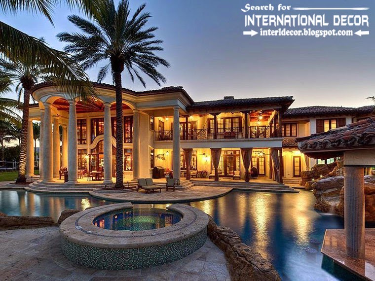 Mediterranean Palace in Florida, American Colonial style