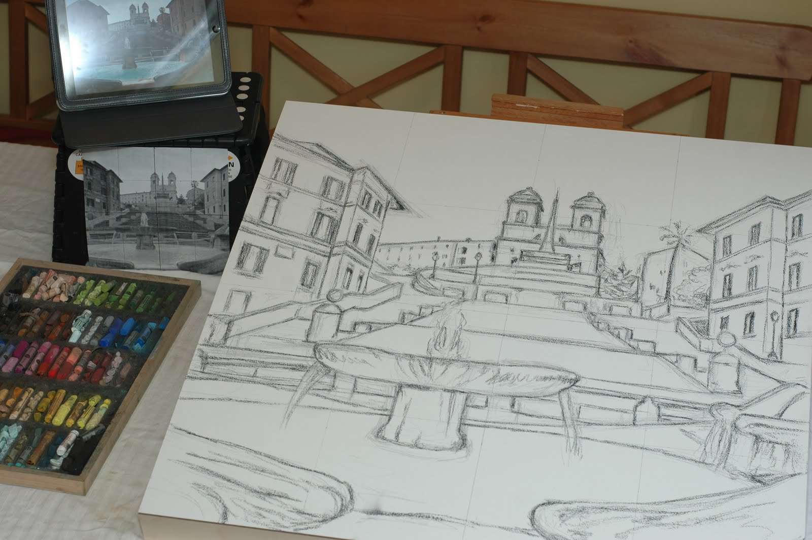 Somewhat Daily Paintings: The Spanish Steps